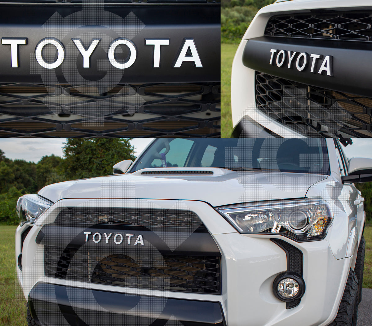 2015-2024 Toyota 4Runner TRD PRO Grille Overlays Decals – The Custom Garage