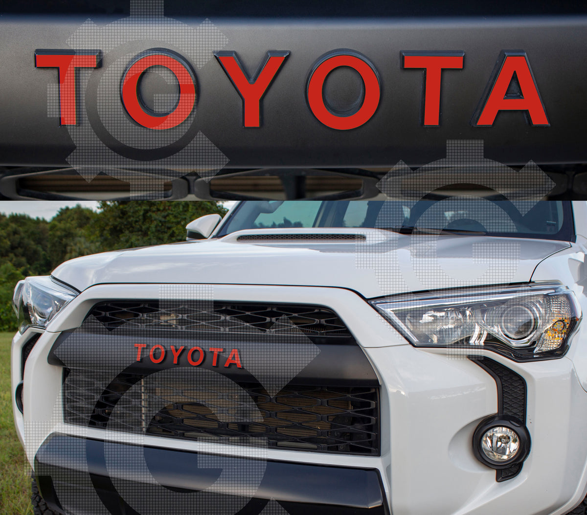 2015-2024 Toyota 4Runner TRD PRO Grille Overlays Decals – The Custom Garage